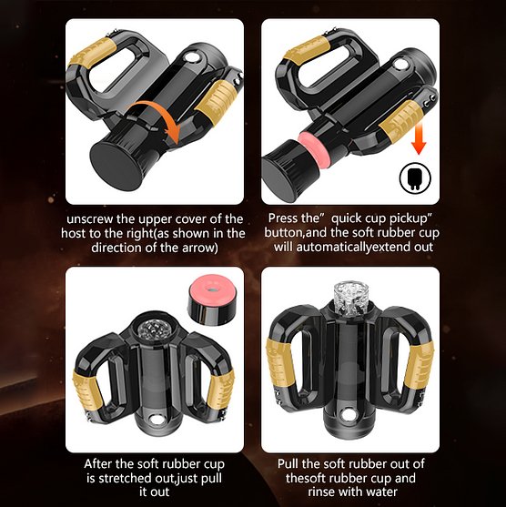 Sensatease Hercules Grip Master: Advanced Automatic Telescopic and Rot